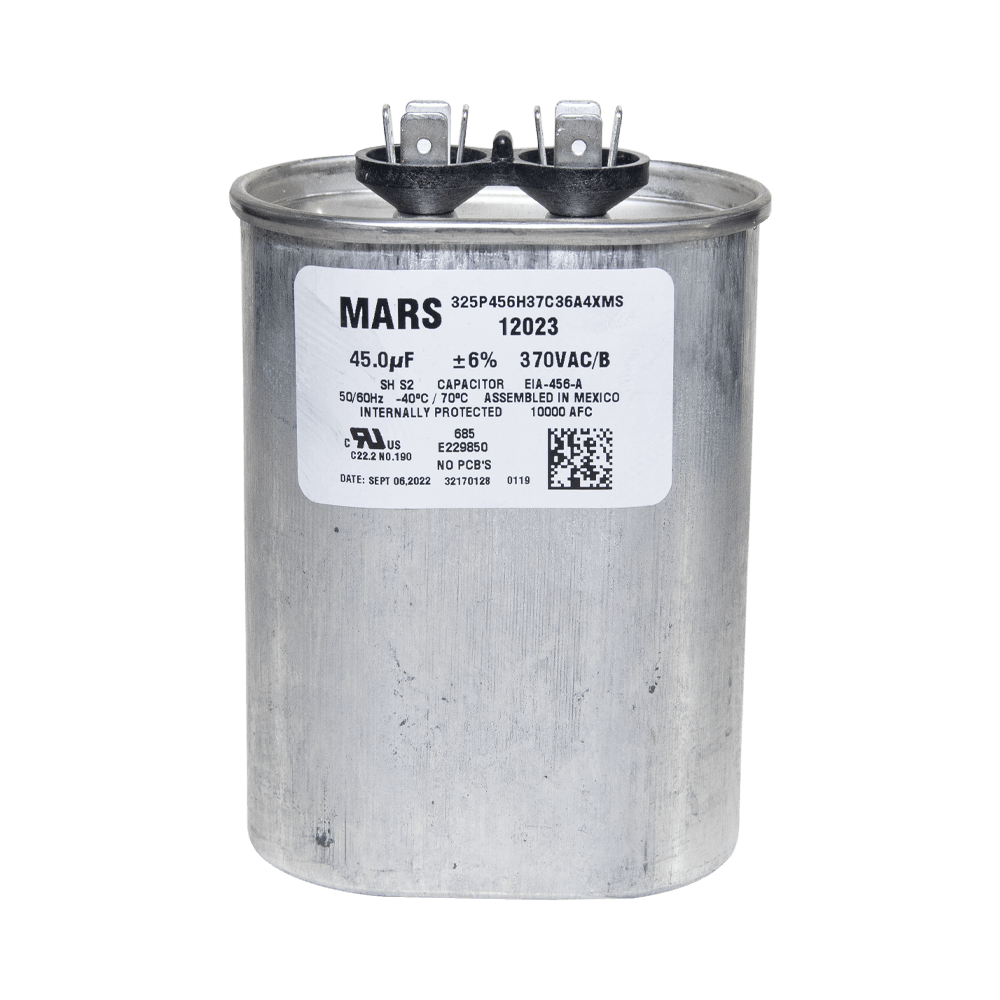CAPACITOR POTENCIA 45 MFD 370V | Refrigeración OMEGA