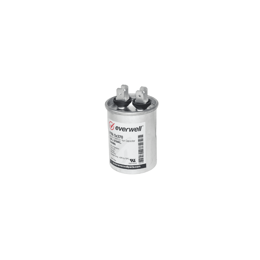 Capacitor Everwell 5 MFD 370V eficiente y duradero